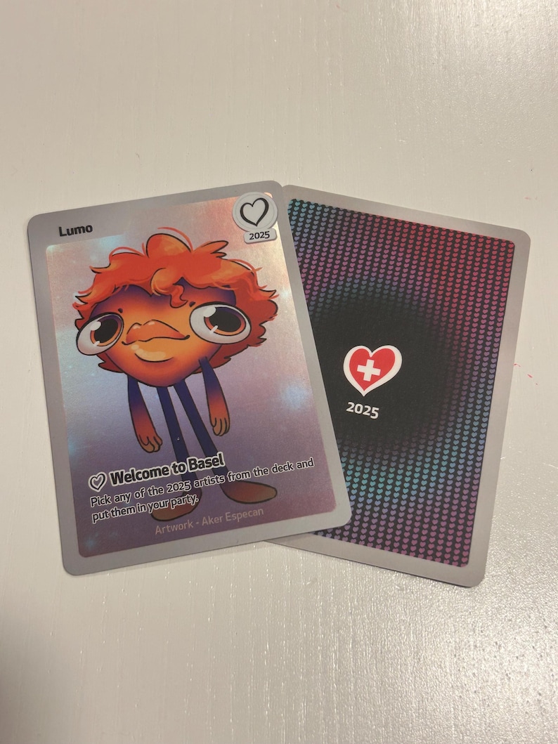 Eurovision Character Collectible Cards - Etsy