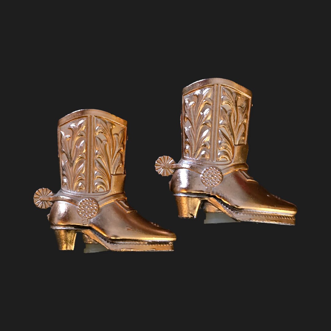 Mt St Helen's Eruption Salt & Pepper Shakers Western Decor Cowboy Boots ...