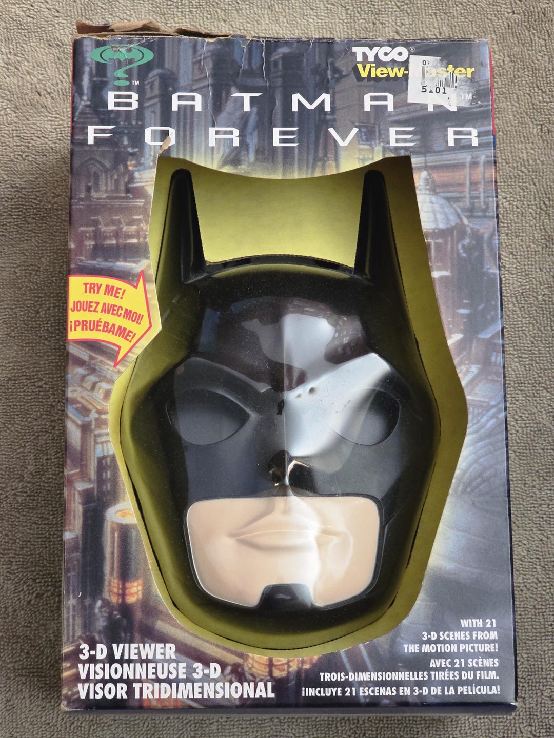 Batman Forever Tyco 3-D View-master Reels EUC box Damage - Etsy