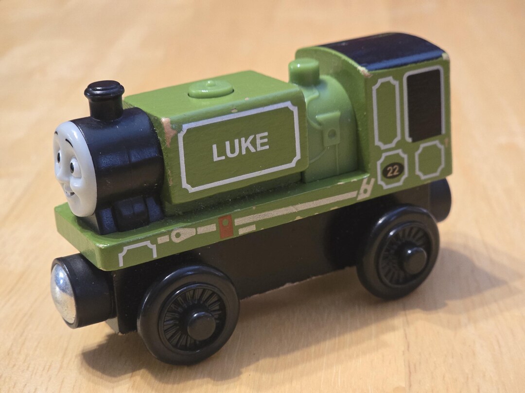 LUKE Thomas and Friends Wooden Railway Wood Toy Train - Etsy