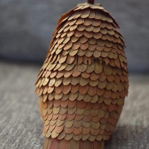 Shanghai Asian Style Wicker Reed Bird Lidded Box Container 7 3/4 ...