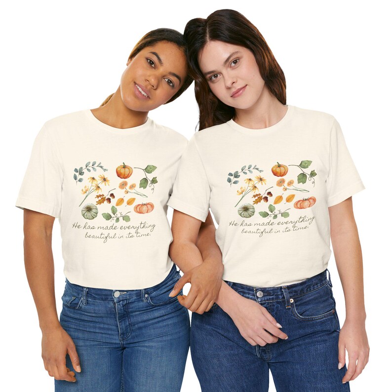 Fall Leaves & Pumpkin T-shirt | Autumnal Unisex Tee - Etsy