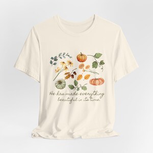 Fall Leaves & Pumpkin T-shirt | Autumnal Unisex Tee - Etsy