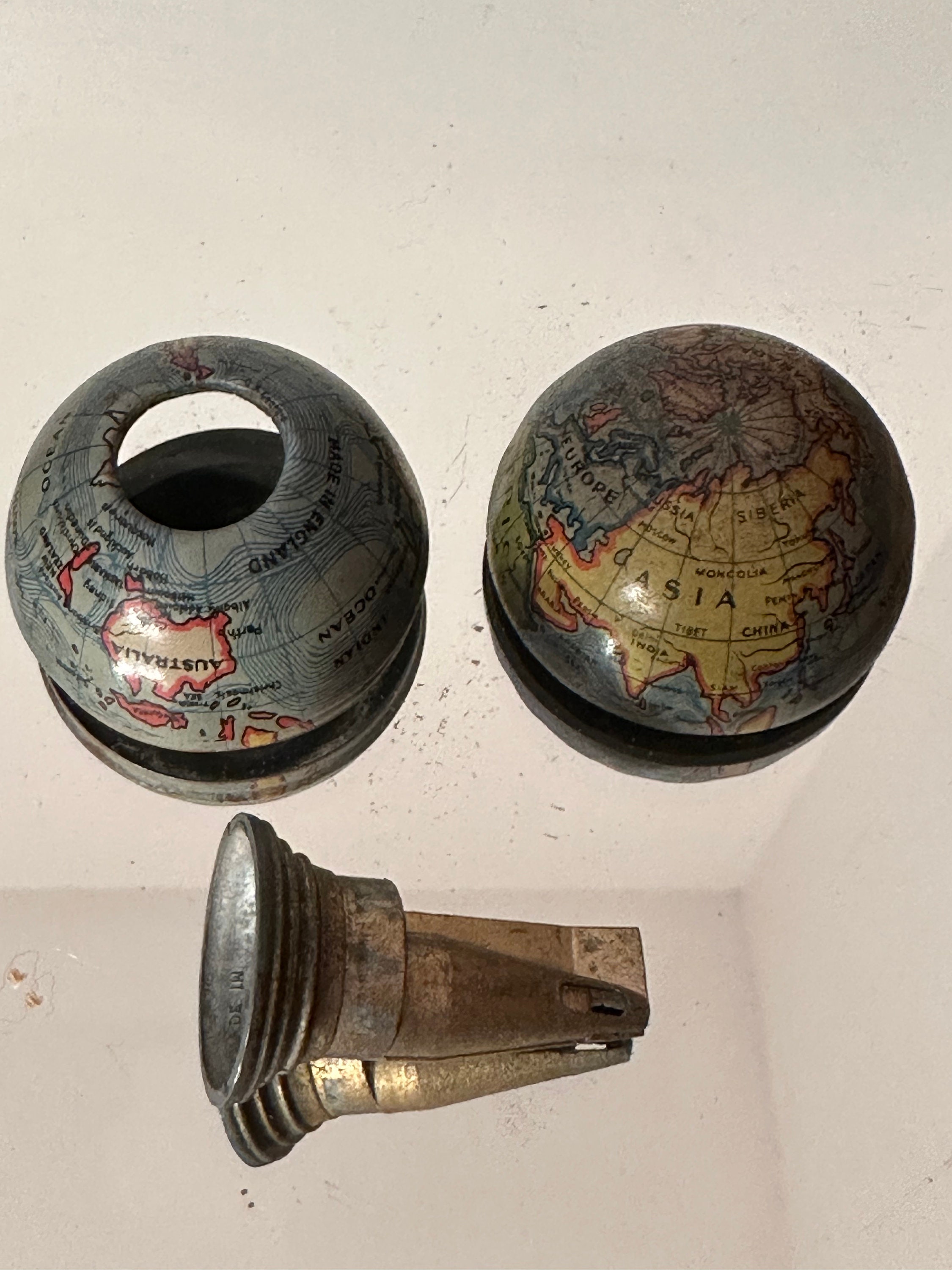 Mini Terrestrial Globe World Map Pencil Sharpener Period - Etsy