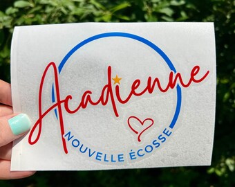 Acadian Lobsters Vinyl Decal - Acadian Decal - Die Cut Decal - Acadien ...