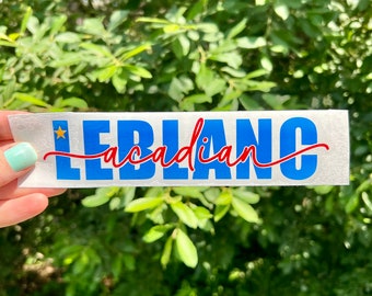 Acadian Lobsters Vinyl Decal - Acadian Decal - Die Cut Decal - Acadien ...