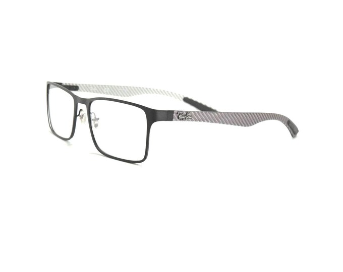 Ray-ban Eyeglasses RB 8415 2503 Matte Black/carbon Fiber Frames 53 Mm ...