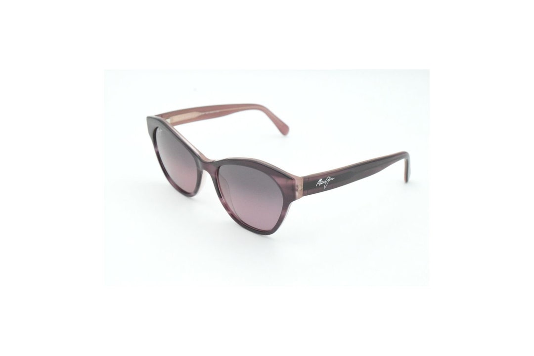 Maui Jim KILA MJ 819-13C Plum With Dusty Rose Interior / Maui Rose ...