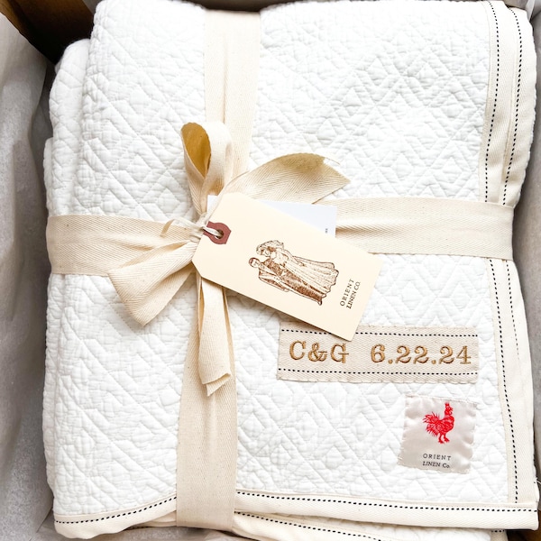 Custom Wedding Quilt - Etsy