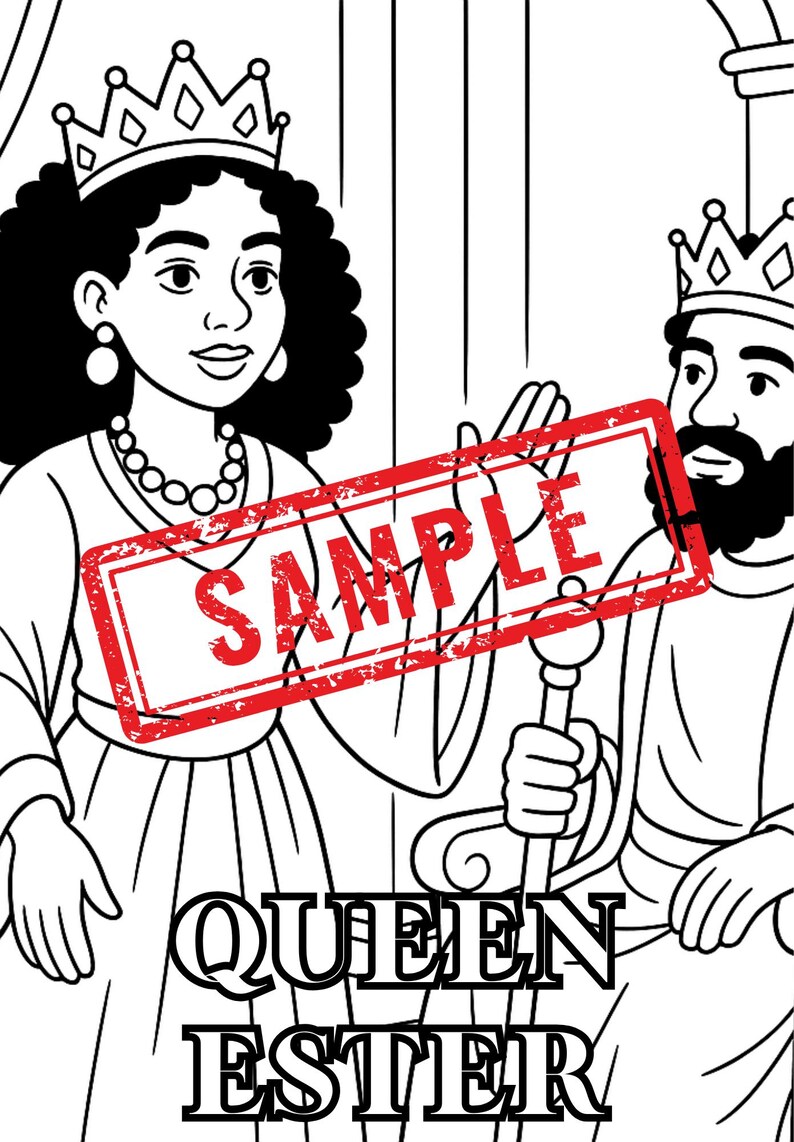 Women of the Bible Coloring Pages | Sunday School Sheets | Christian ...