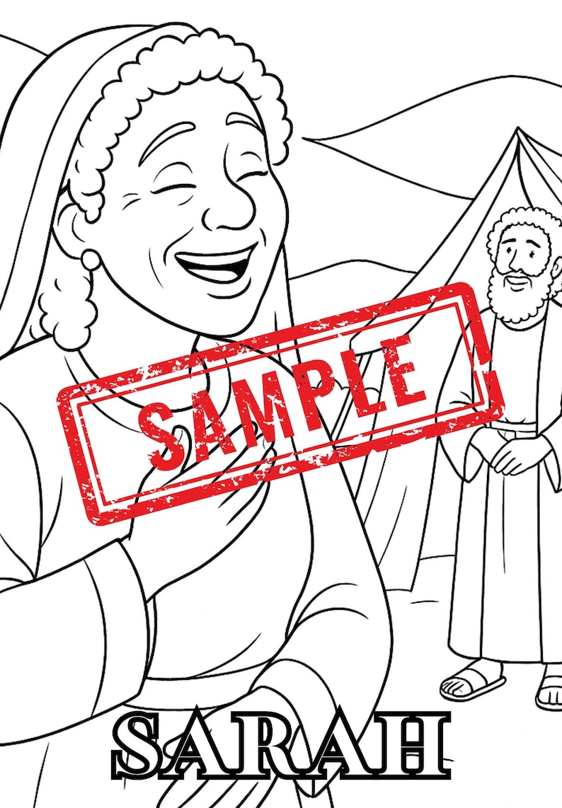 Women of the Bible Coloring Pages | Sunday School Sheets | Christian ...
