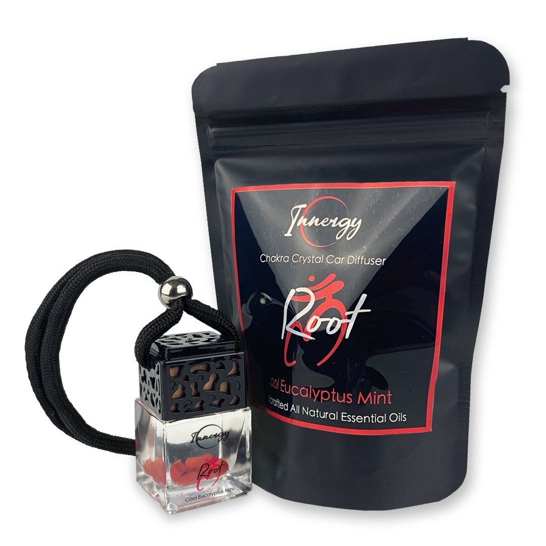 Root Chakra Crystal-enhanced Oil Diffuser Car Air Fresheners - Etsy