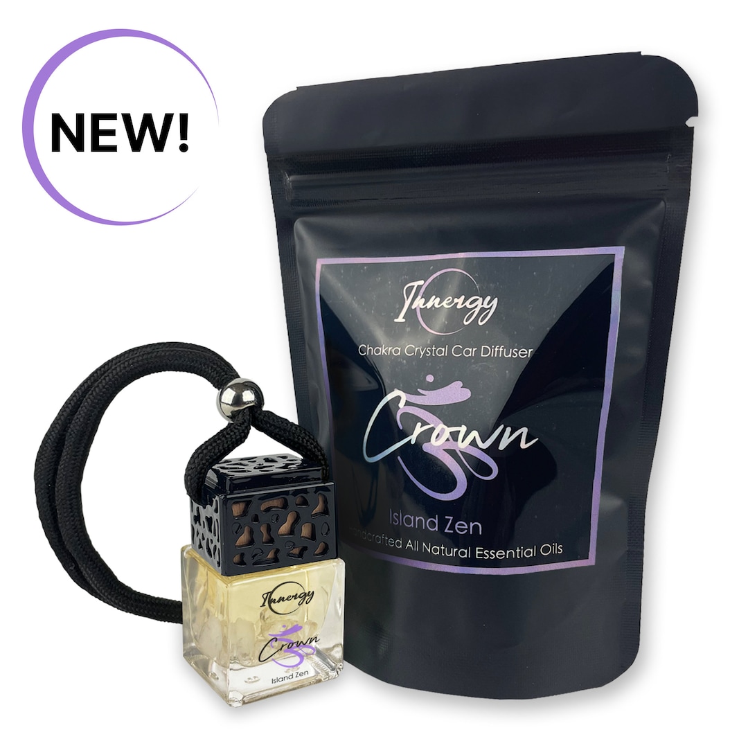 Crown Chakra Crystal-enhanced Oil Diffuser Car Air Fresheners - Etsy