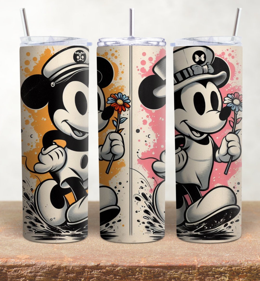 Steamboat Willie Mickey and Minnie - Etsy