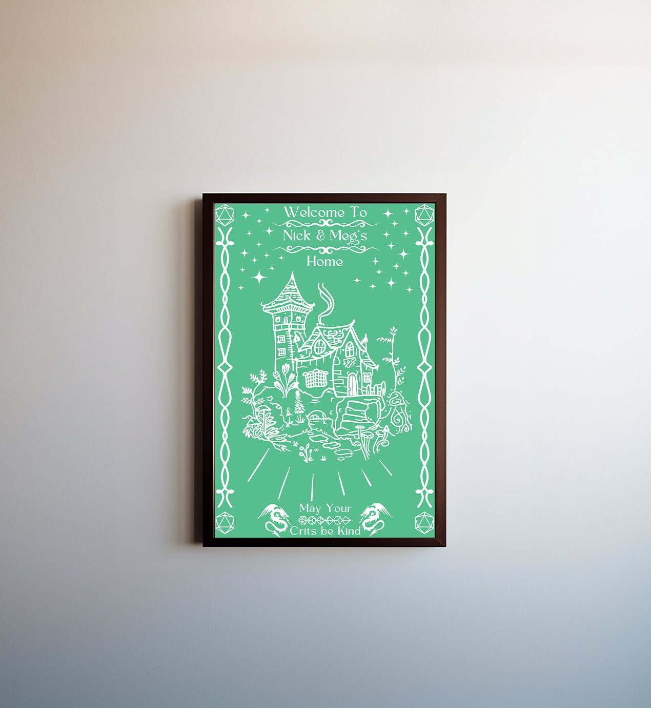 Personalized Dnd Poster, Personalized Fantasy Poster, Custom Dnd Poster ...