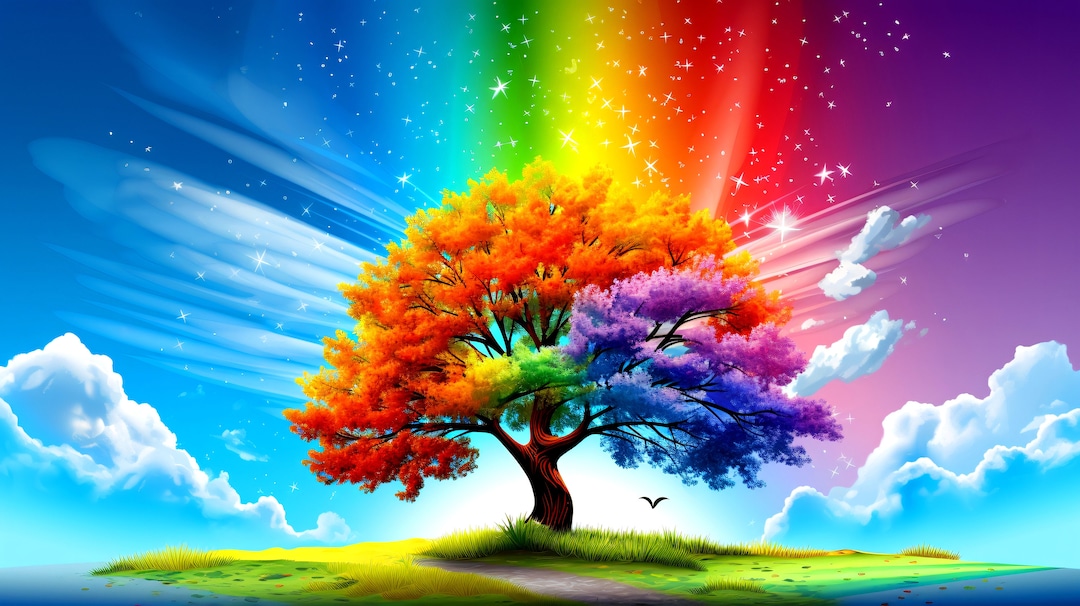 Tree of Magic and Wishes - AI Generated Art - Midjourney AI Art ...