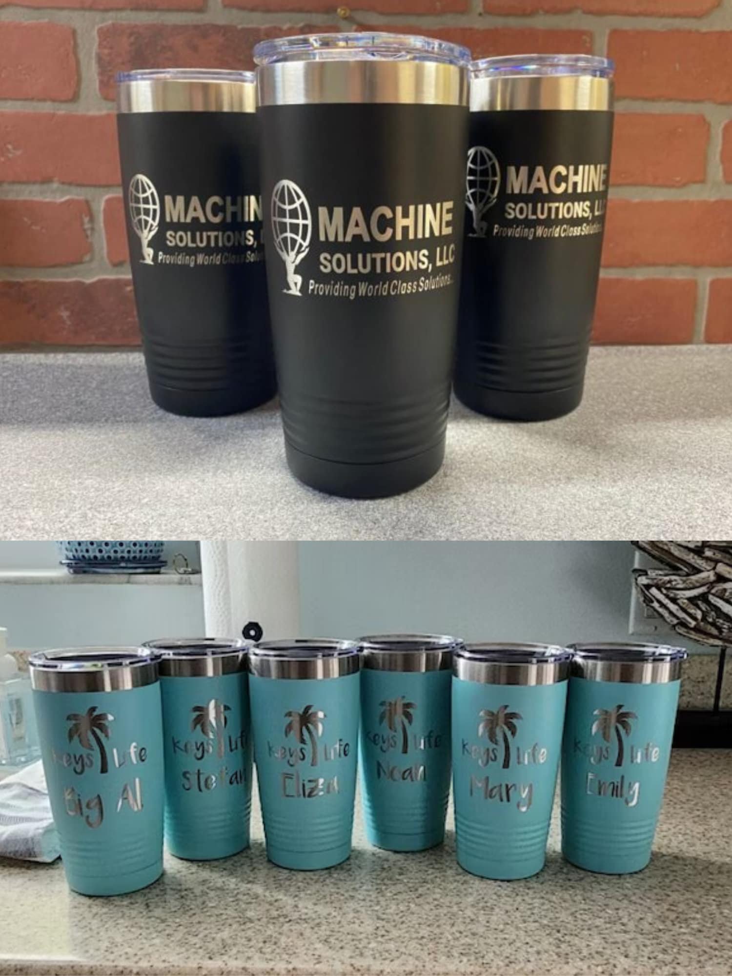 Personalized 20 Oz Tumbler, Monogrammed Custom Tumbler, Monogram Name ...