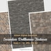 Brick and Stone Printable Sheets for DIY Dollhouse and Miniature ...