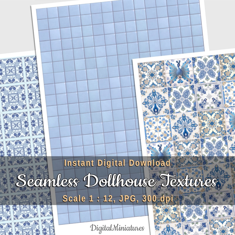 Miniature Floor Tiles - Etsy