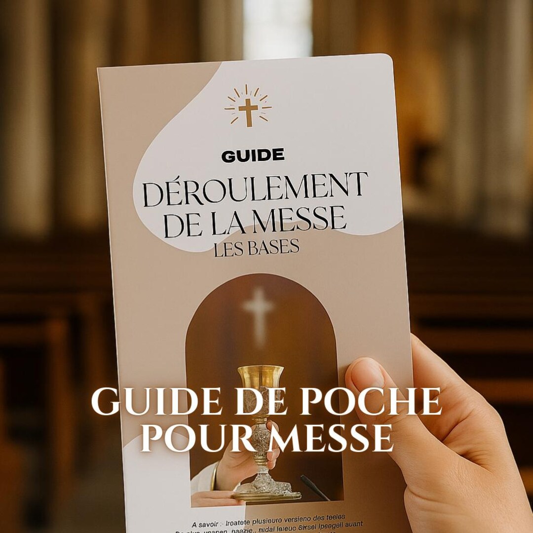 Catholic Mass Guide – PDF A4 + A5 + Editable Canva Document – Printable ...