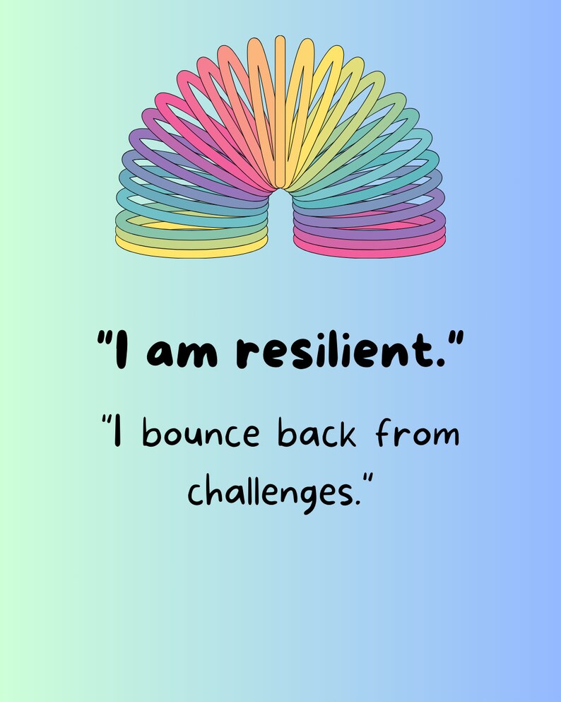 Printable Affirmation Cards for Kids, Positive Affirmation Cards, Daily ...
