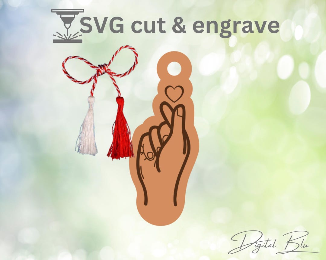 SVG Cut File Martisor Declaration - Etsy
