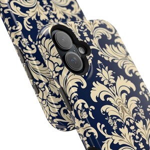 IPhone Tough Cases, Vintage Baroque Style Damask Pattern, Floral Design ...