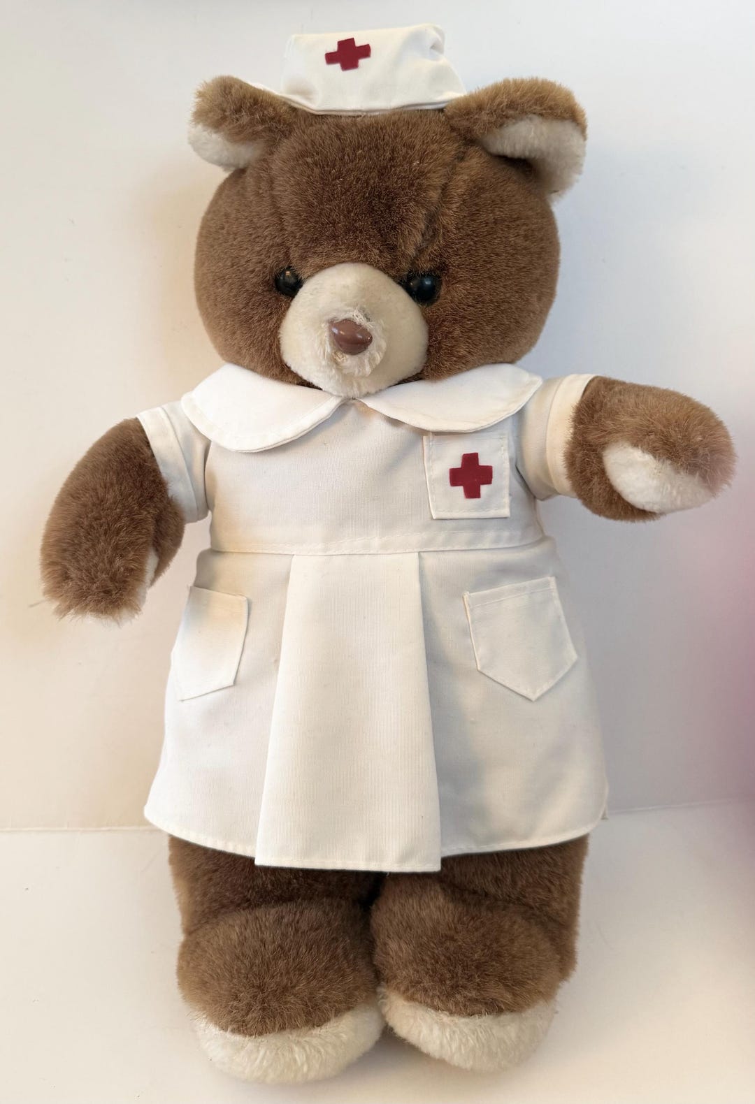 1985 Nurse Bear Jerry Elsner 13 Tall - Etsy