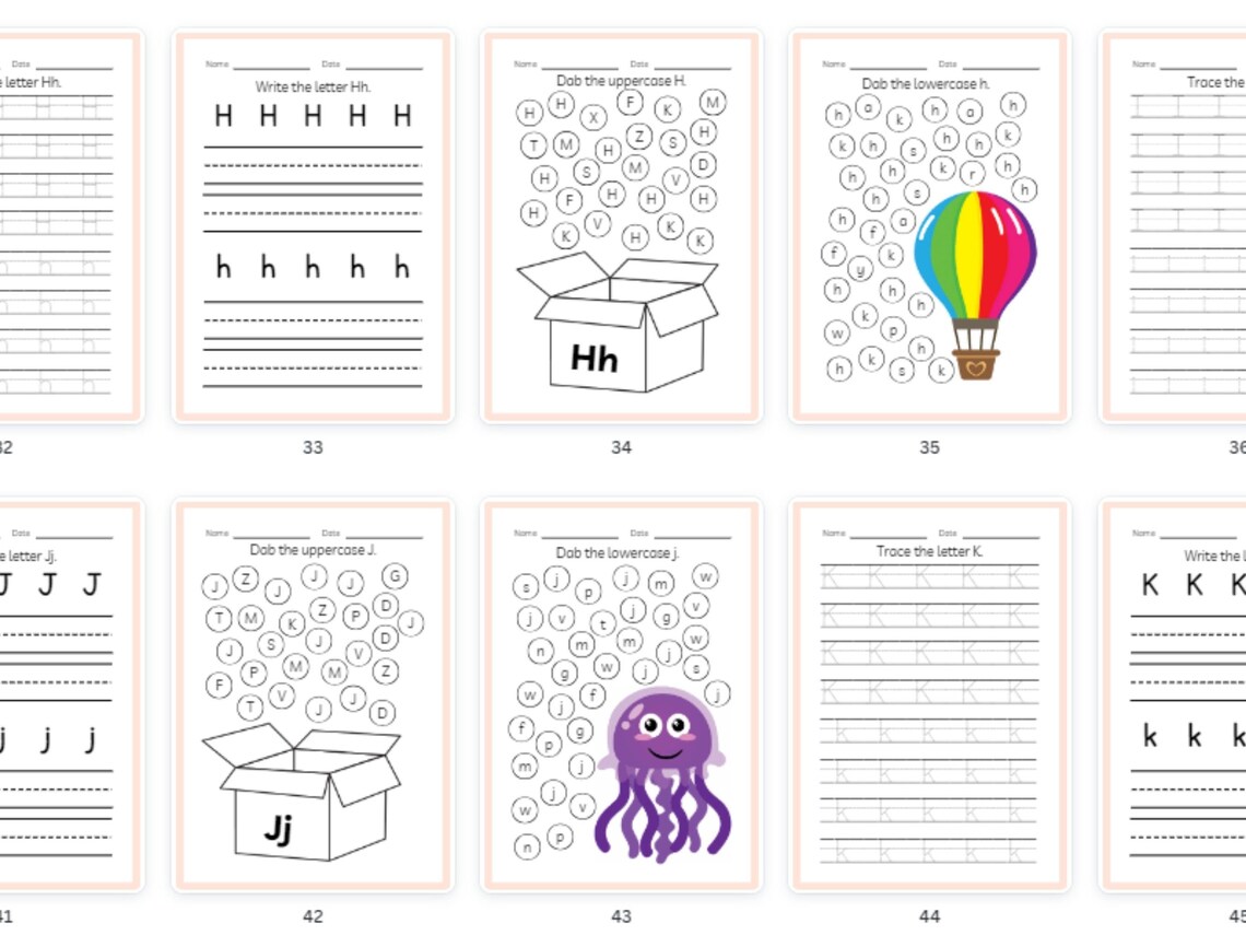 Princess Busy Book for Preschool With Alphabet, Numbers, Matching ...