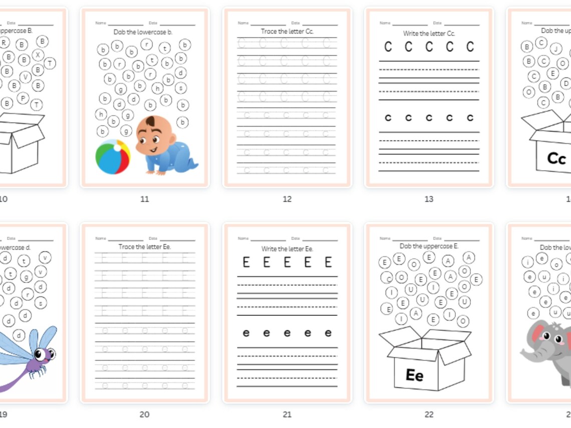 Princess Busy Book for Preschool With Alphabet, Numbers, Matching ...