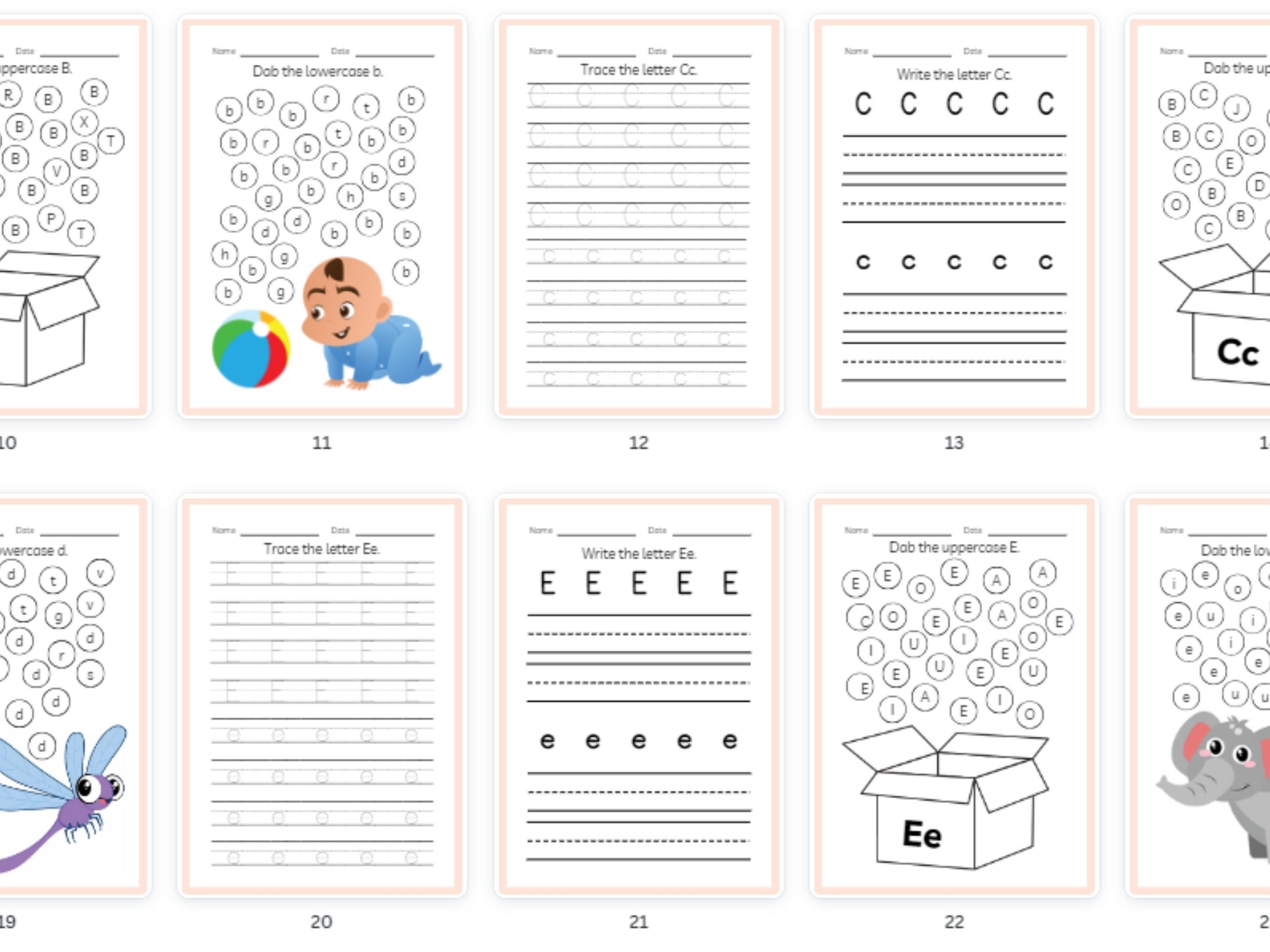 Princess Busy Book for Preschool - With Alphabet, Numbers, Matching ...