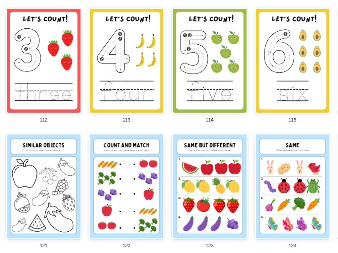 Princess Busy Book for Preschool With Alphabet, Numbers, Matching ...