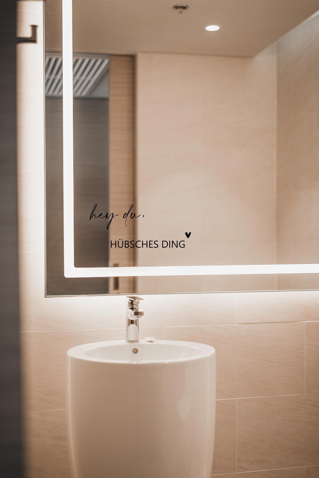 Sticker Mirror, Saying Mirror, Statement Mirror, Motivation, Hey You ...