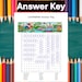 LOUISIANA Word Search Puzzle and Answer Key|us States Worksheet|social ...