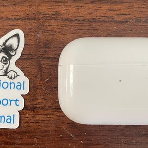Emotional Support Animal Dog Sticker |dog Lover| Chihuahua Lover| Water ...
