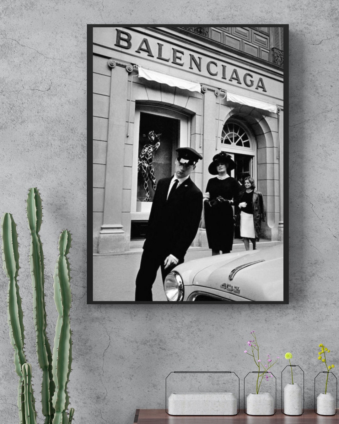Printable Fashion Wall Art Poster Fashion Balenciaga Wall - Etsy