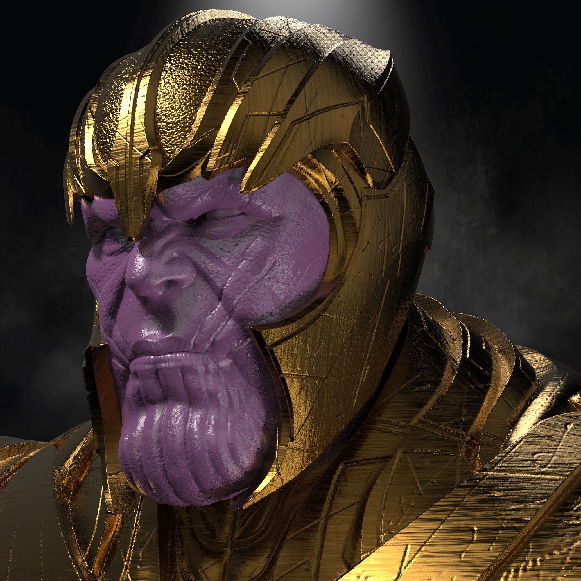 Than0s Figure Bust, Cool Super Hero Model, M.rvel Comics Hero, High ...