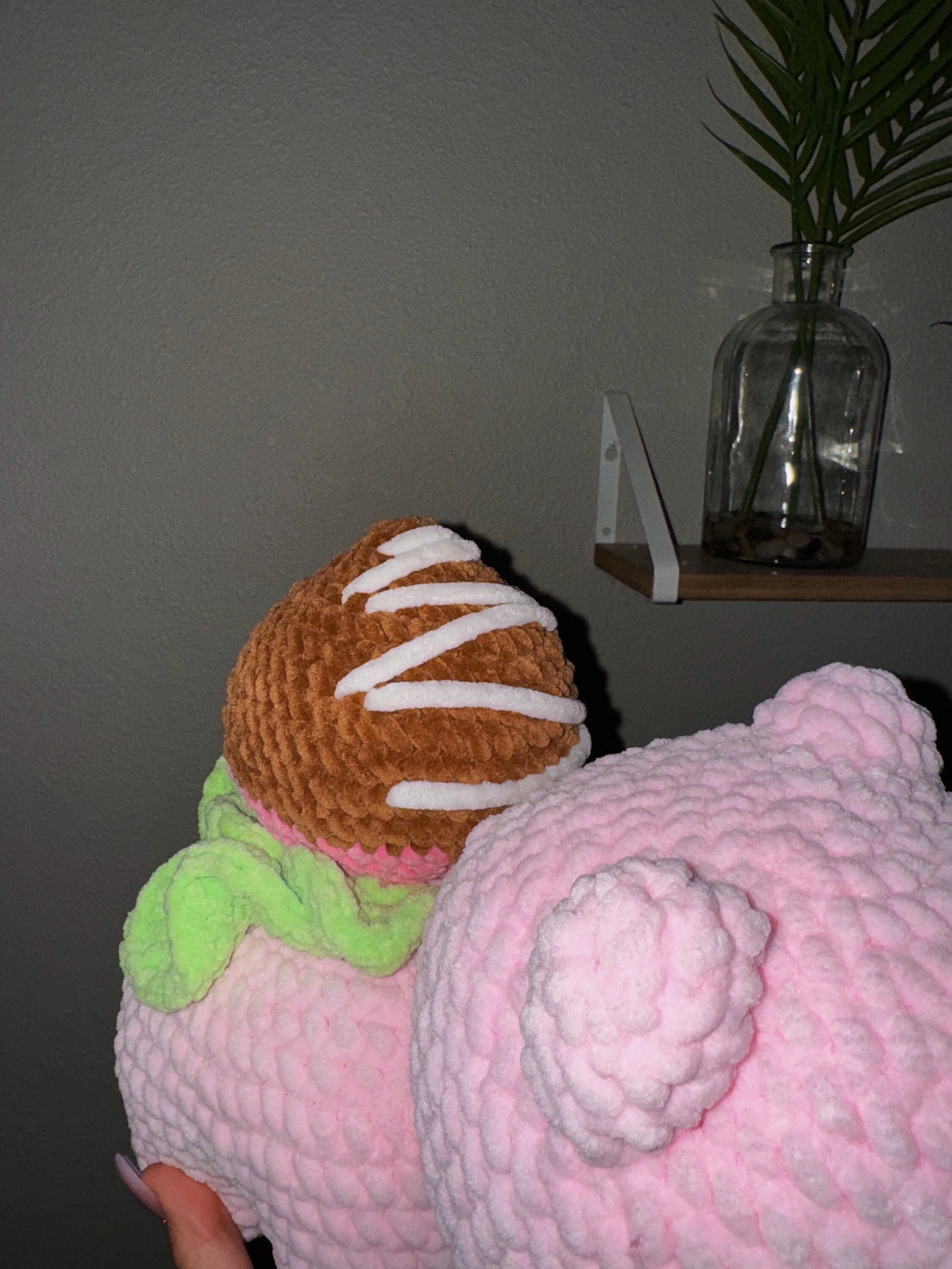 Crochet Strawberry Bulbasaur Plushie Cute Amigurumi made to Order - Etsy