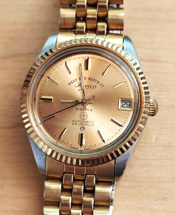 West End Watch Co. "Sowar Prima" 25 Jewels Swiss Made… - Gem
