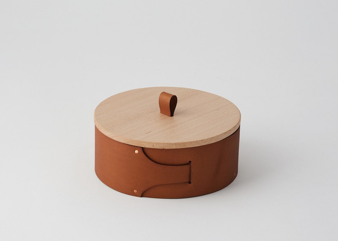 Leather Keepsake Box (tan) - Etsy