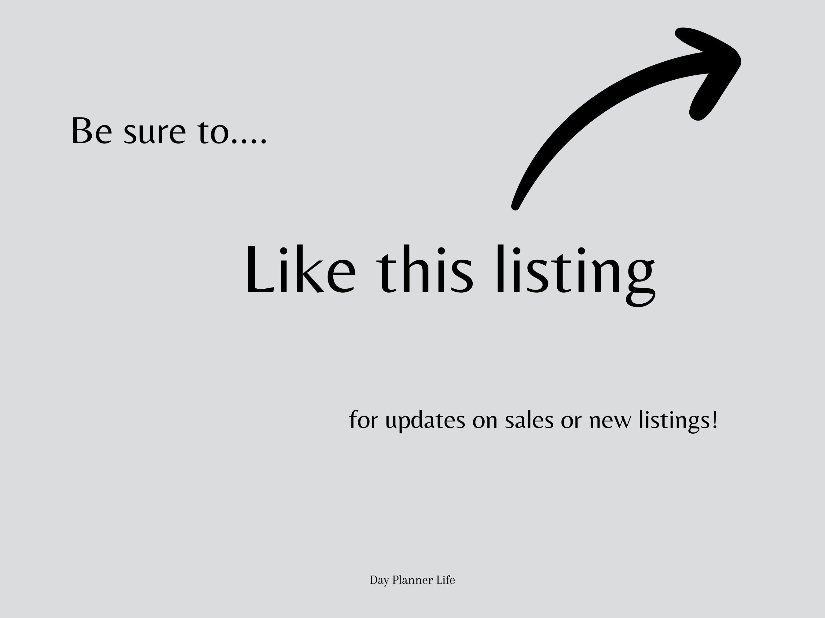 2024 Weekly Dated Printable | Weekly Planner | Instant Download ...