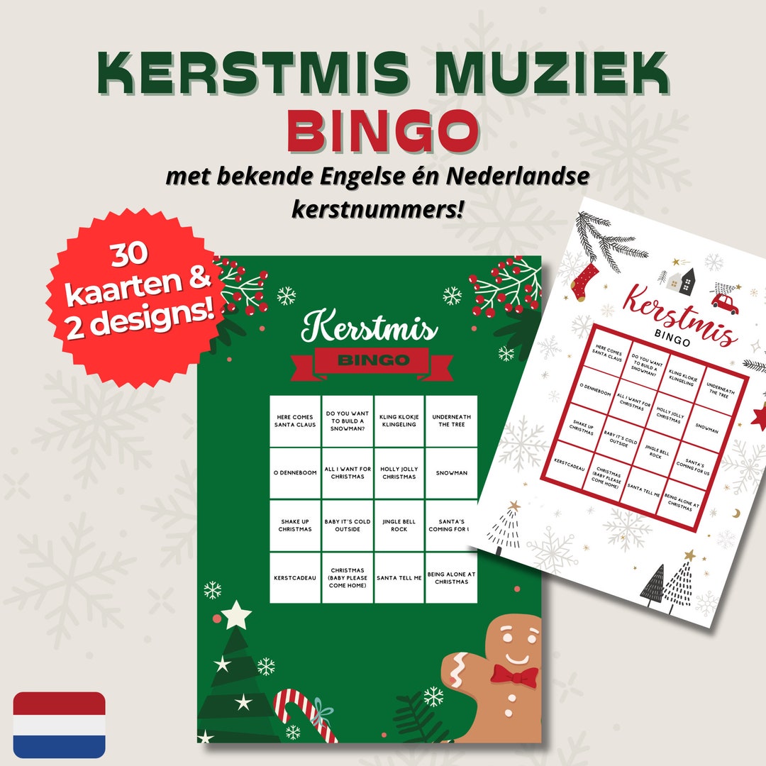 Jeu de Noël || Bingo musical de Noël || Jeu imprimable pour les ...