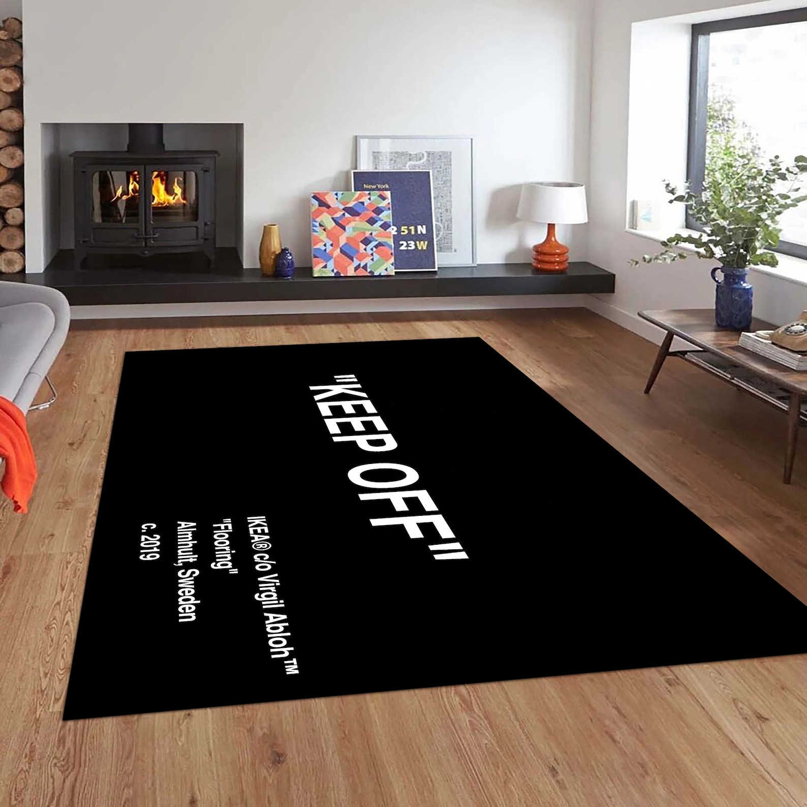Keep off Rug, off White Rug, Living Room Rug, Keepoff Pattern, Popular ...