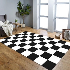 Chess Rug, Chess Set Rug, Game Room Rug, Kids Room Mat, Gift for Chess ...