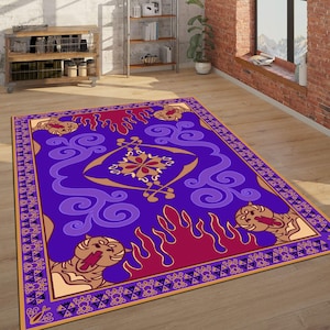 Aladdin Rug, Magic Rug,aladdin,tale Magic Rug, for Living Room Rug,fan ...