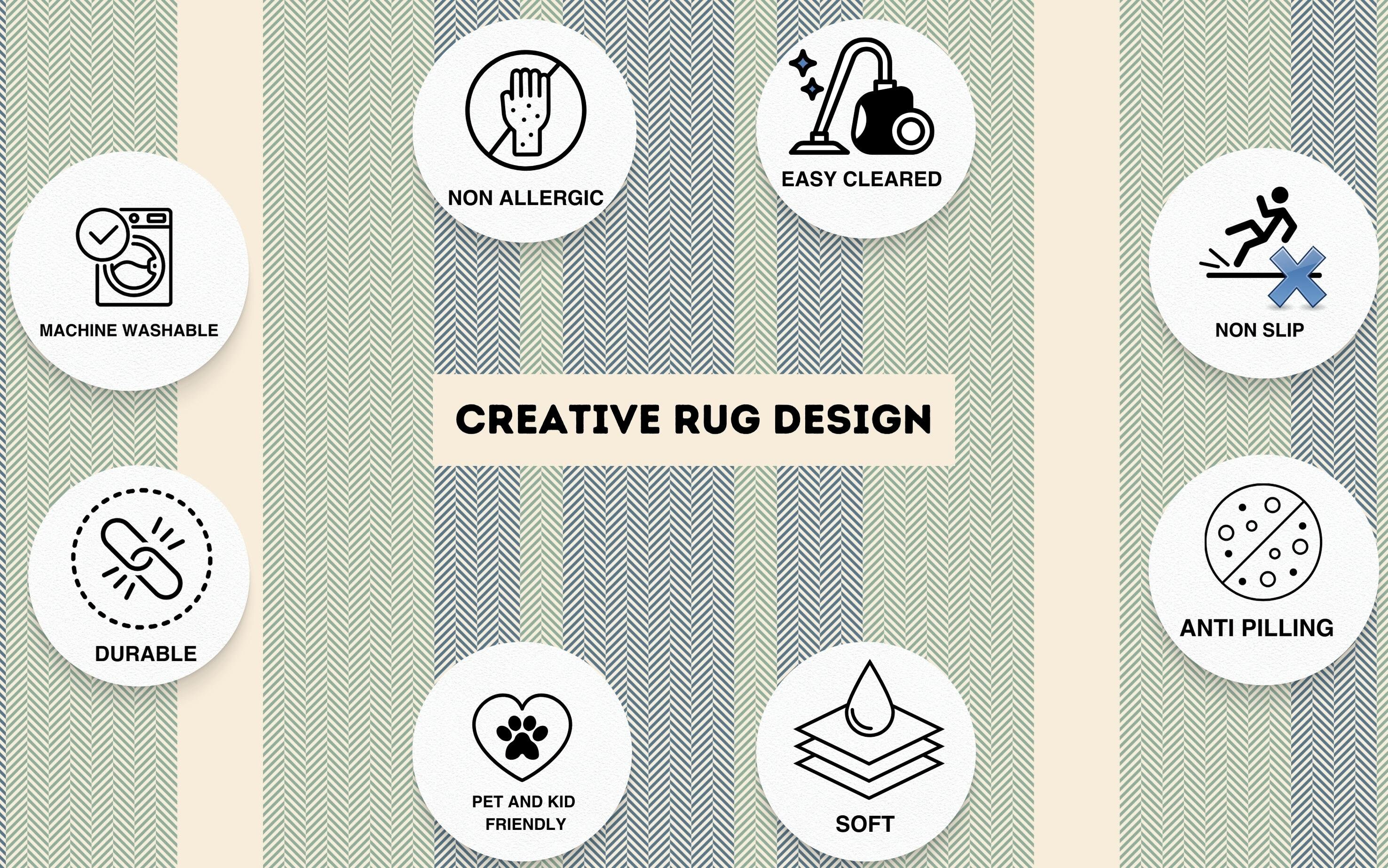 Blue and Gold Marble Texture Rug, Lxuury Home Decor, Modern Rug ...