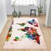Colorful World Map Rug, Map Carpet, Modern Rug, Design Rug, Modern Rug ...