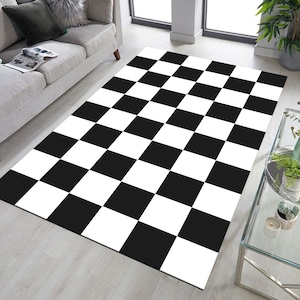 Chess Rug, Chess Set Rug, Game Room Rug, Kids Room Mat, Gift for Chess ...