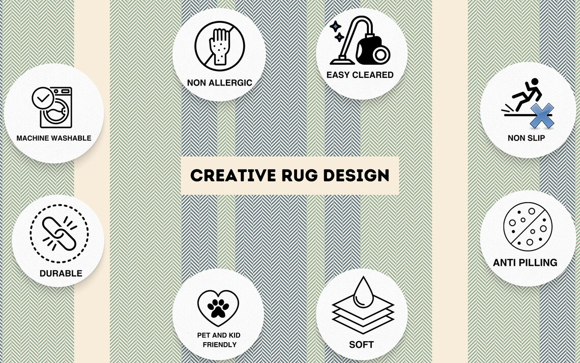 Horse and Dogs Rug, Cute Animal Rug, Farm Rug, Dog Theme Rug, Horse ...