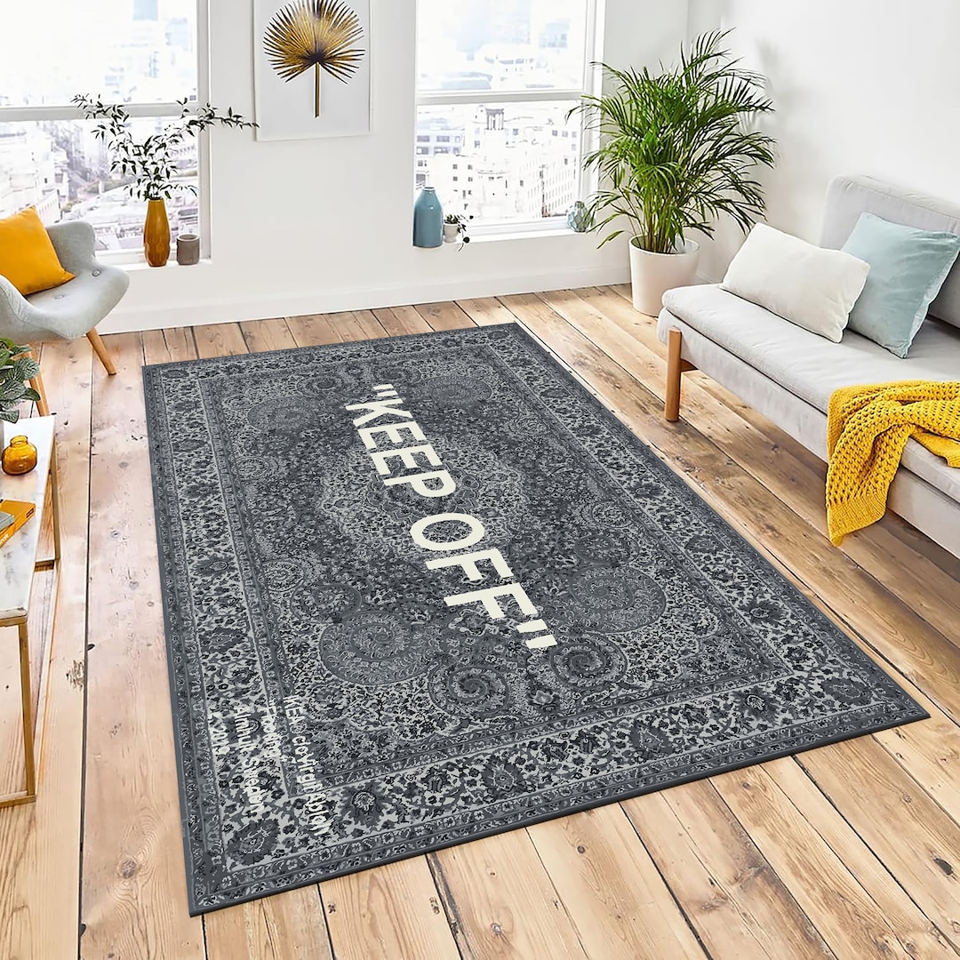 Keep off Rug, off White Rug, Living Room Rug, Keepoff Pattern, Popular ...